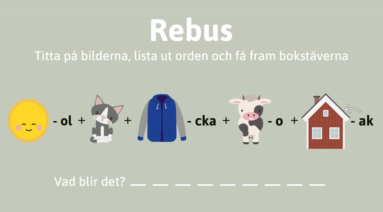 Frågor till quiz för barn